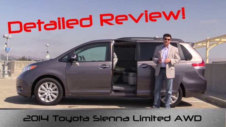 2014 Toyota Sienna Limited AWD Detailed Review and Road Test - Auto ...